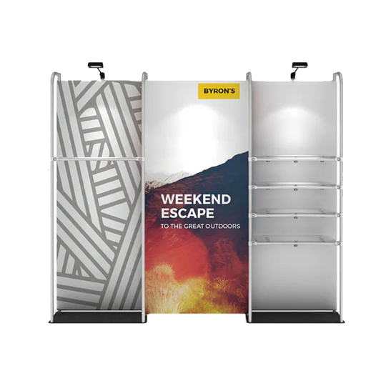 10ft Waveline Merchandiser: Fast Pop-Up Store Setup - Affordable ...